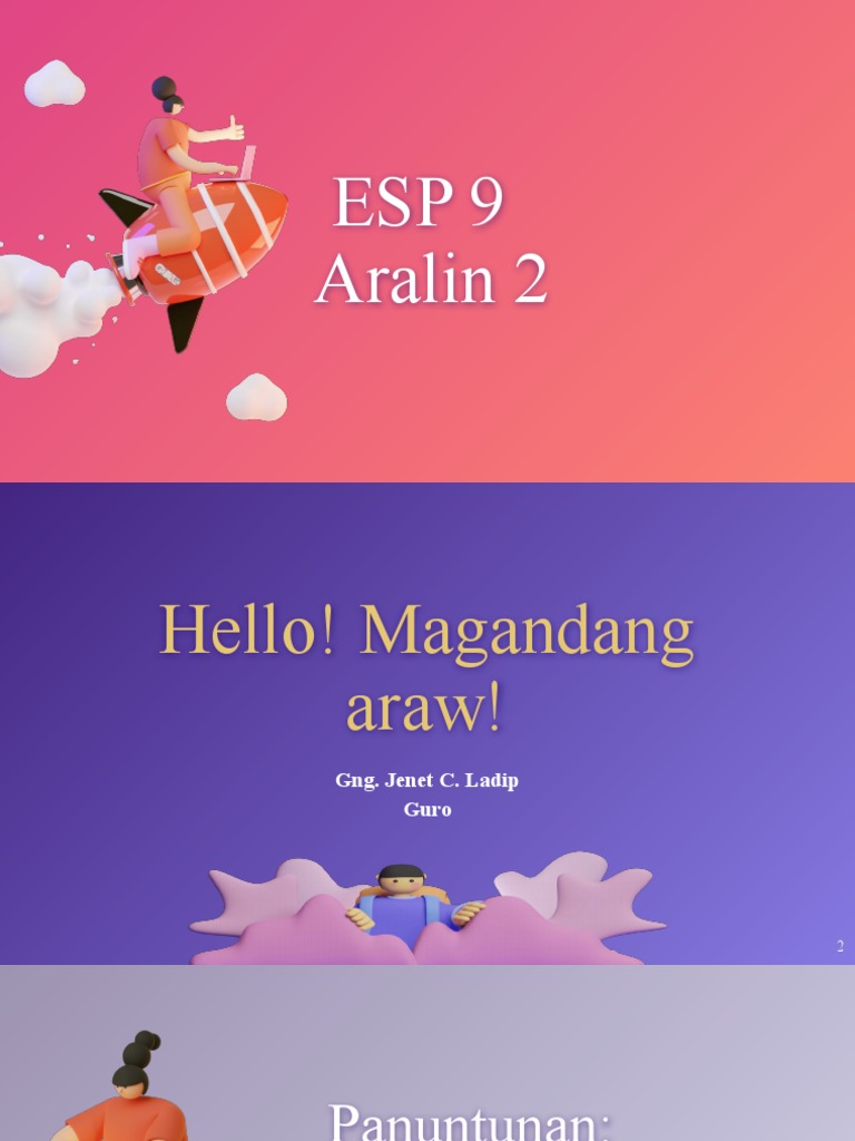 Esp9 Modyul2 4TH-QTR | PDF