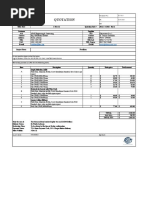 uPVC Windows Quotation Format | PDF | Cheque | Payments