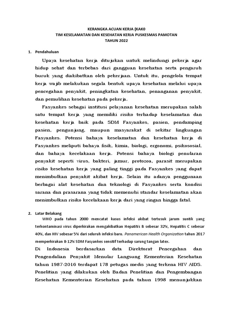Kak Program k3 | PDF
