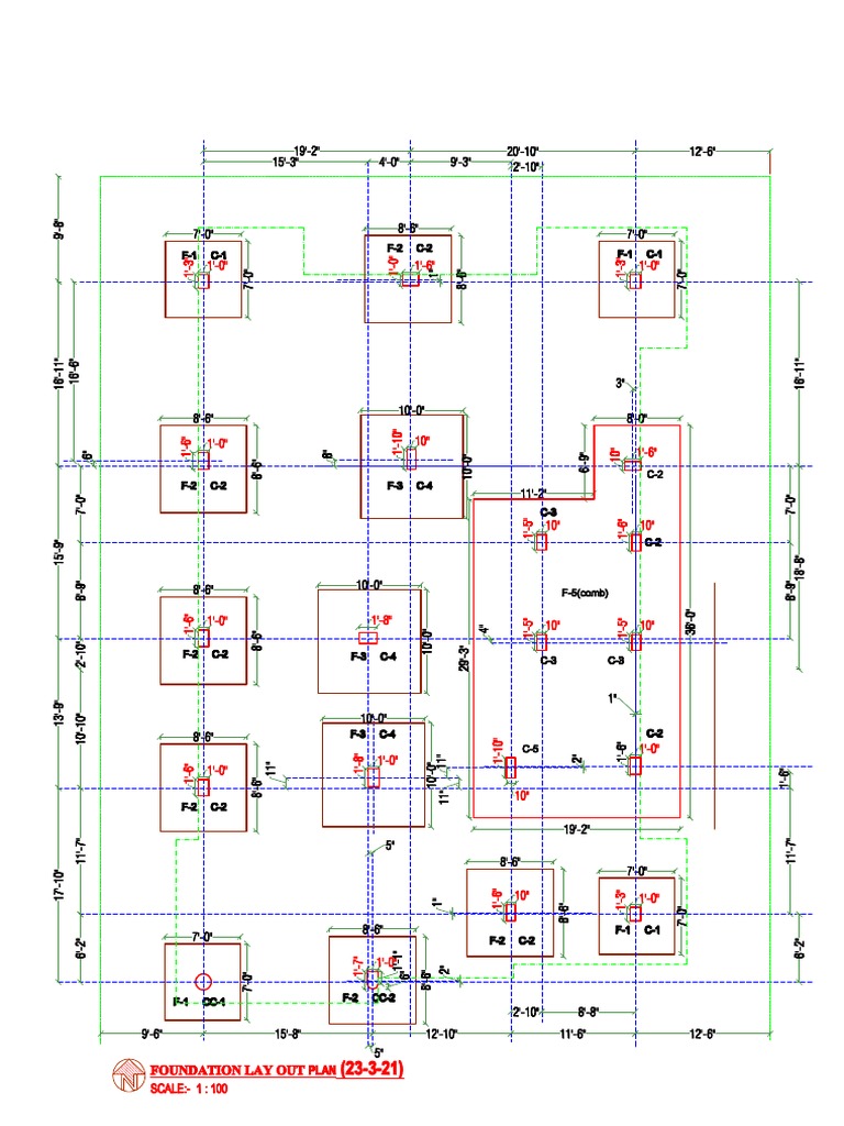Foundation Layout | PDF