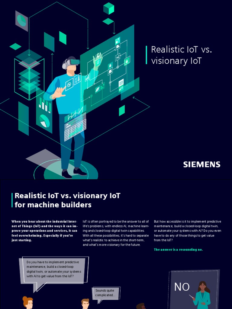 Realistic Iot Vs Visionary Iot Descargar Gratis Pdf Internet Of Things Automation 