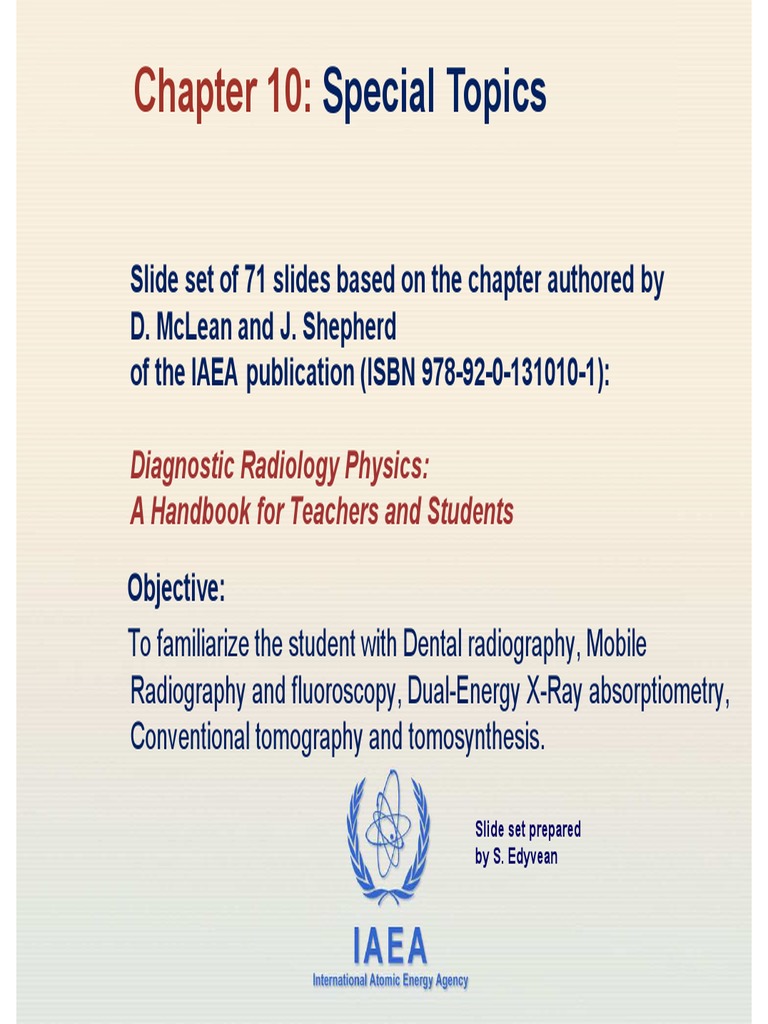 Exploring Special Radiographic Techniques: A Focus on Dental ...