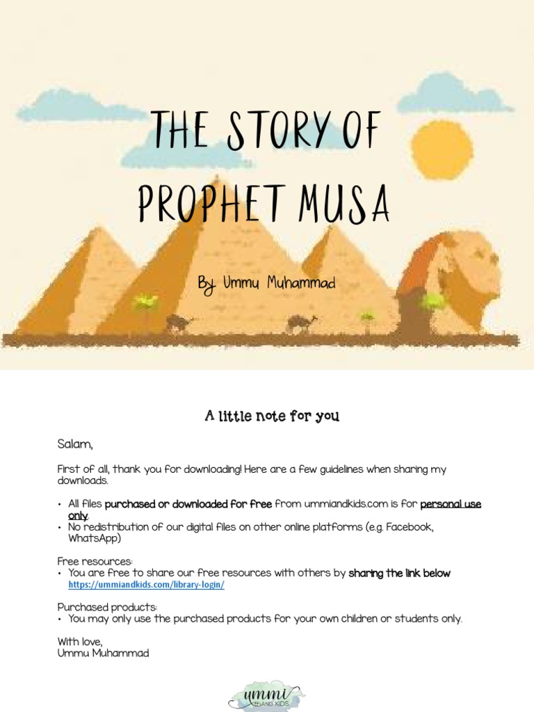 Story of Musa | Download Free PDF | Moses In Islam | Magic (Illusion)