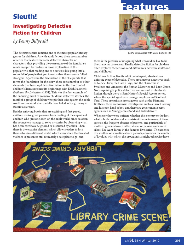 Sleuth! Investigating Detective Fiction For Children | PDF | Detective ...