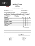 OJT Performance Evaluation | PDF | Performance Appraisal | Learning