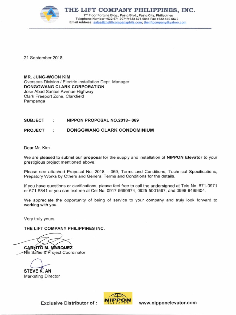 Donggwang Clark Concominium | PDF | Elevator | Door