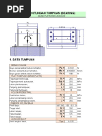 Perhitungan Base Plate Dan Angkur | PDF