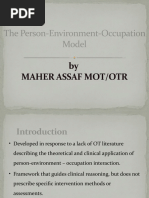 Ecology of Human Performance (EHP) Model | PDF | Occupational Therapy ...