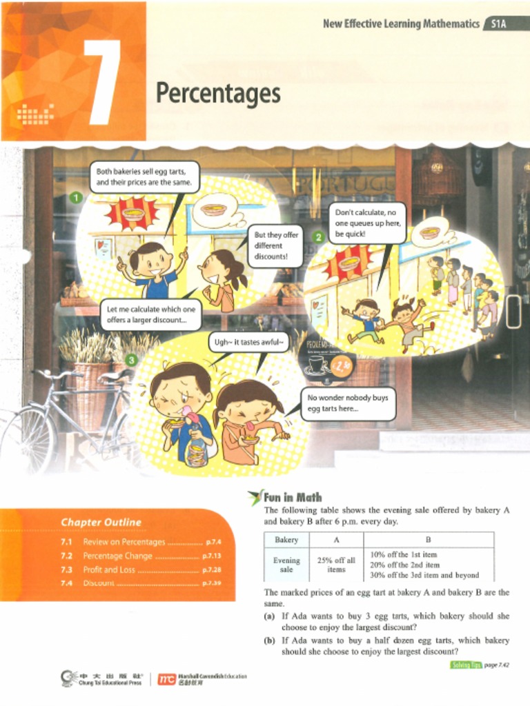 New Effective Mathematics - S1B (CH 7) | PDF