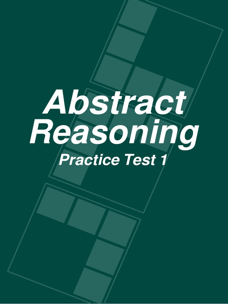 Reasoning: Practice Test 1 | PDF | Intelligence | Neuroscience