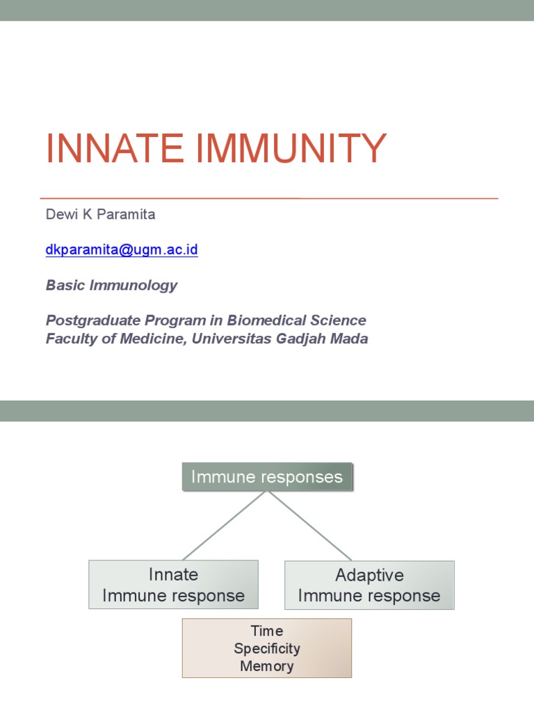 02 - Innate Immunity | PDF | Complement System | Immune System