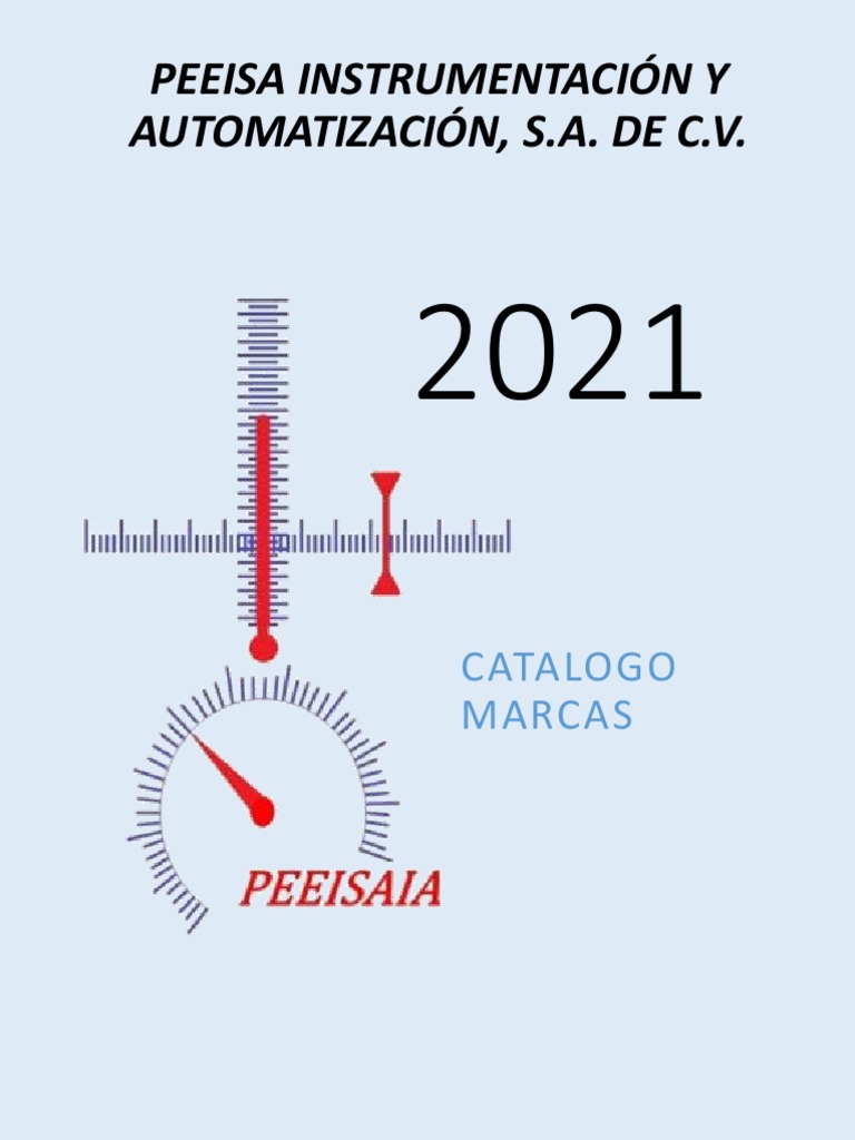 Triptico Peeisa Instrumentacion 2021 | PDF | Automatización | Par ...