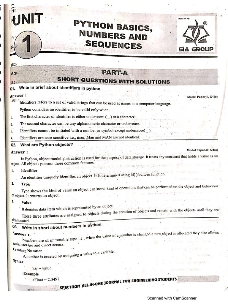 Python Unit 4 12 Pdf 