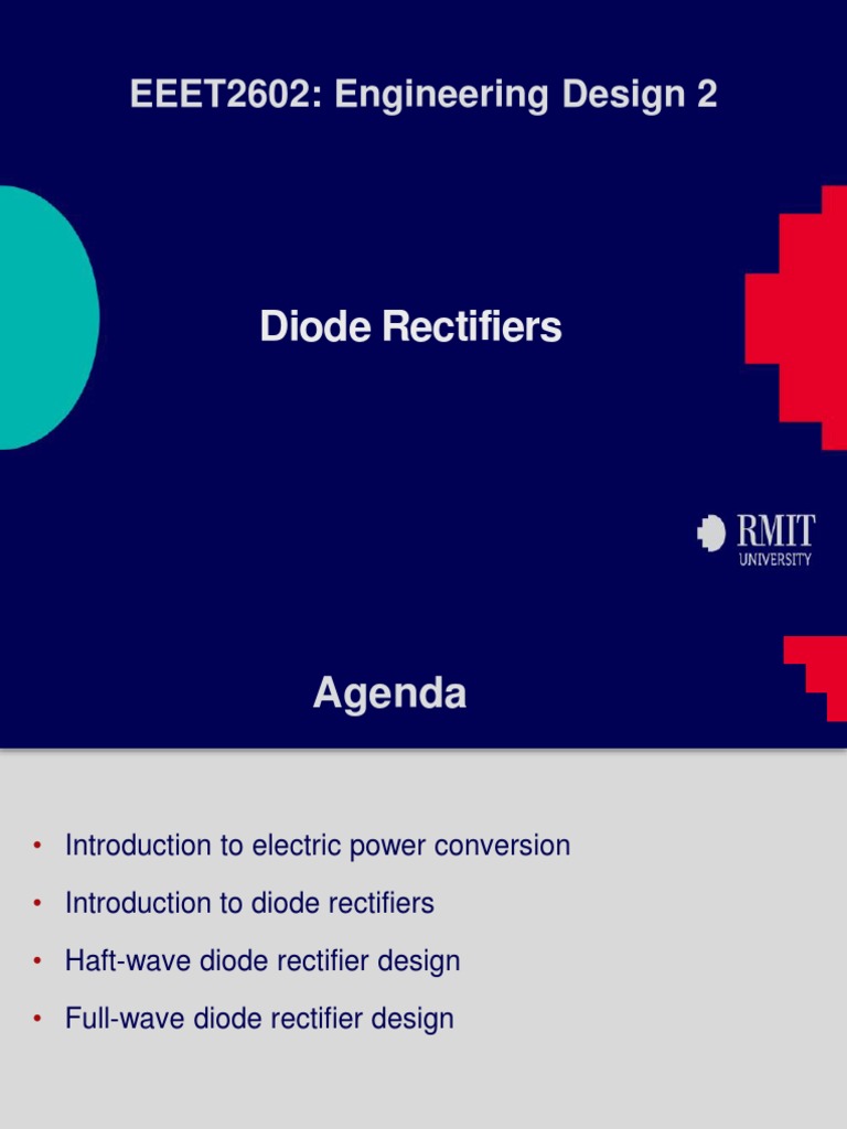 02 - EEET2602 - Half-Wave Diode Rectifier Circuits | PDF | Rectifier | Diode