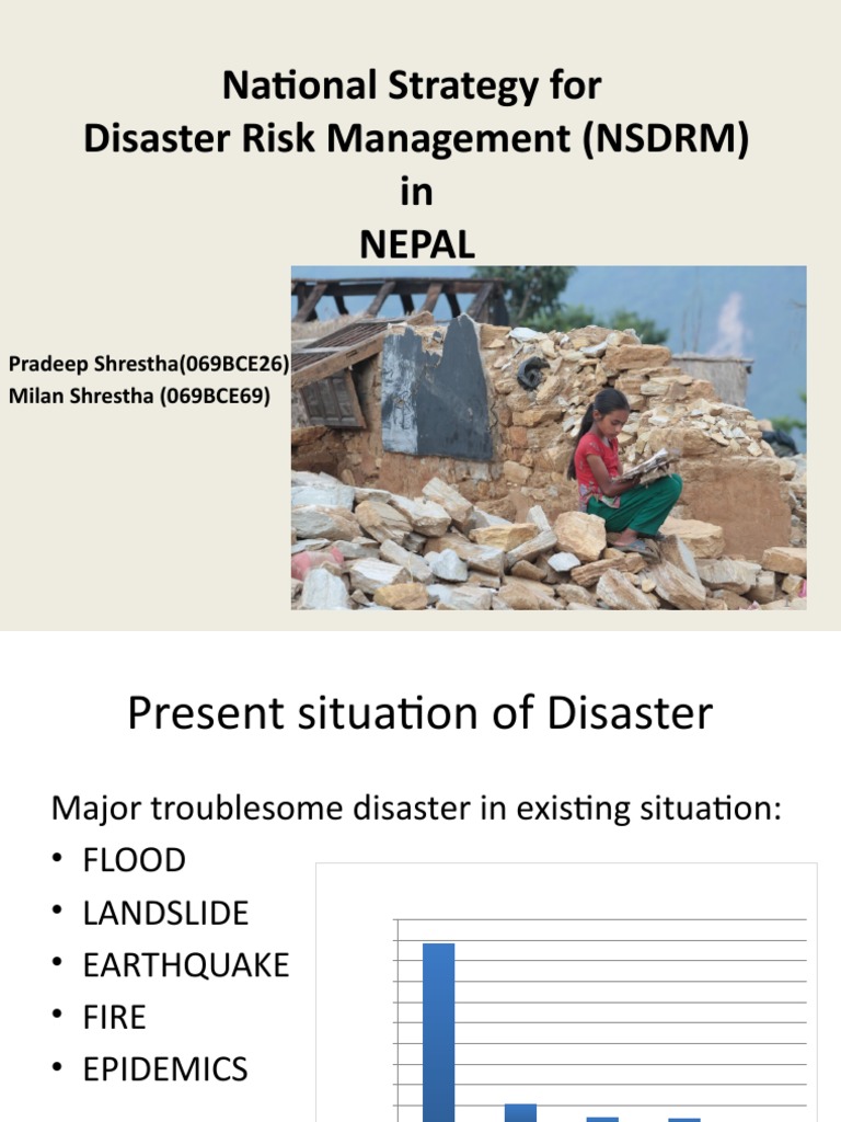 National Strategy For Disaster Risk Management (NSDRM) in Nepal ...