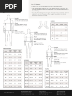 SPIO® Classic TLSO: Sizing Guidelines | PDF | Thorax