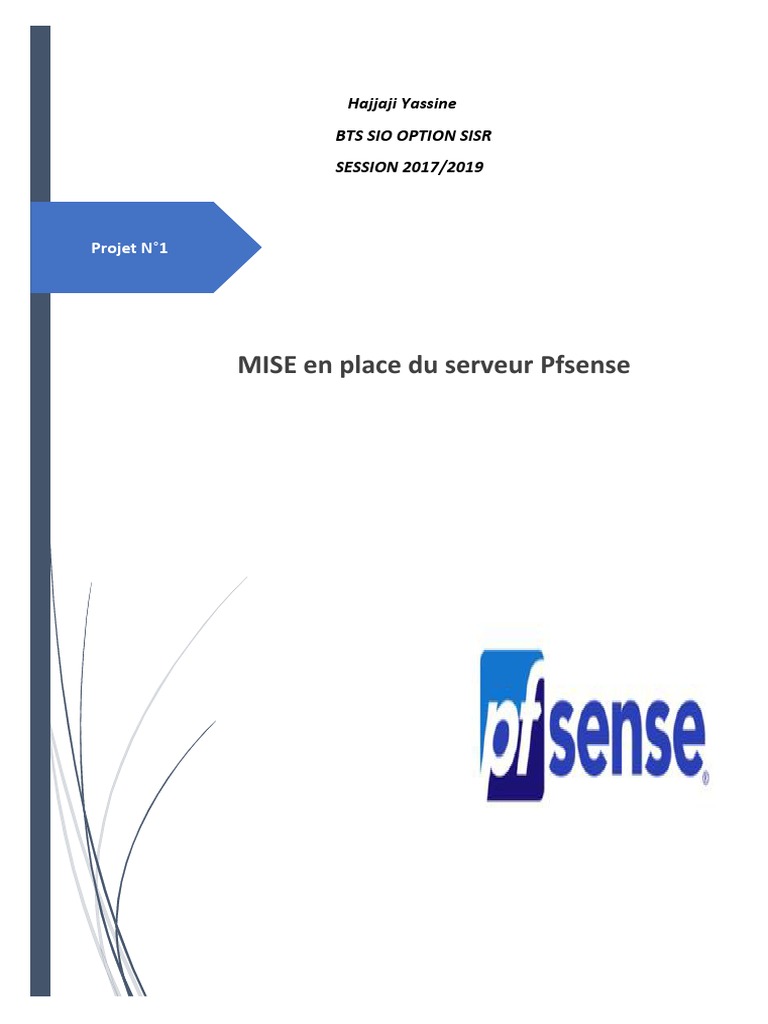 Projet Pfsense | PDF | Développement de logiciel | l'Internet