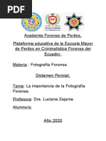 Ejemplo de Un Informe Fotográfico | PDF | Cámara digital | Tecnología ...