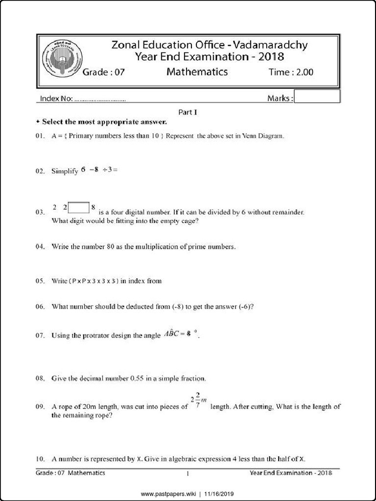 Past Papers Resource Website | PDF