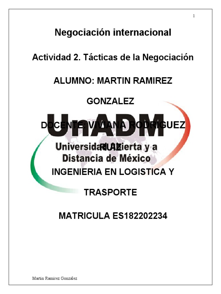 Lngi U2 A2 MRG | PDF | Negociación