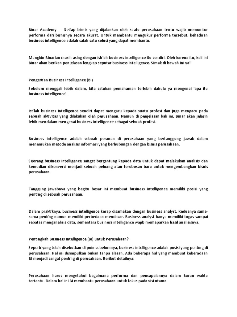 Binar Academy | PDF Binar Academy | PDF