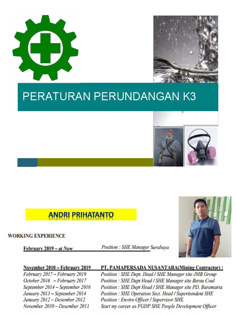 Peraturan - Perundangan K3 | PDF