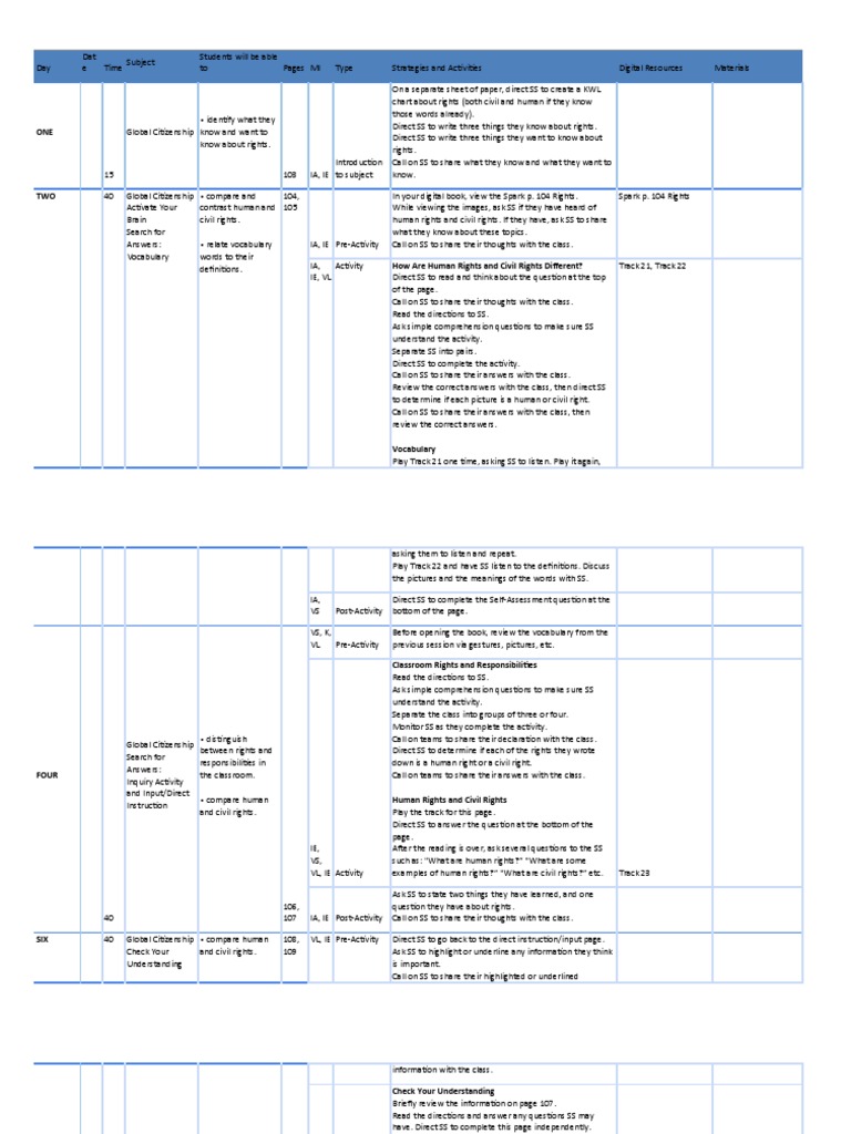 4th Grade Global Citizenship Book 5 | PDF | Reading Comprehension ...