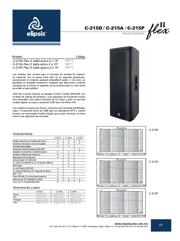 C-215A---C215P--C215p-FLEX-II | PDF