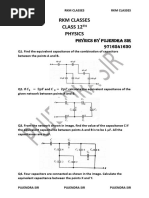 Series & Parallel Capacitor Practice Problems | PDF | Capacitance | Capacitor
