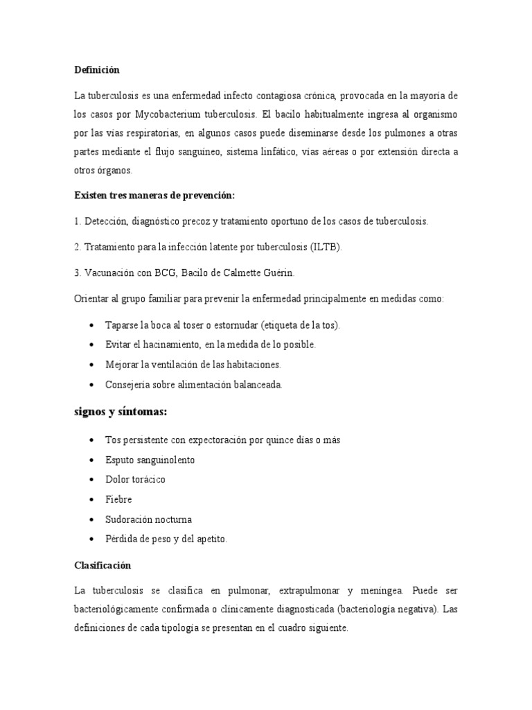 TB Stand | PDF | Tuberculosis | Medicina CLINICA