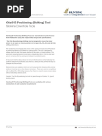 Halliburton Otis B Positioning (Shifting) Tool: Slickline Services ...