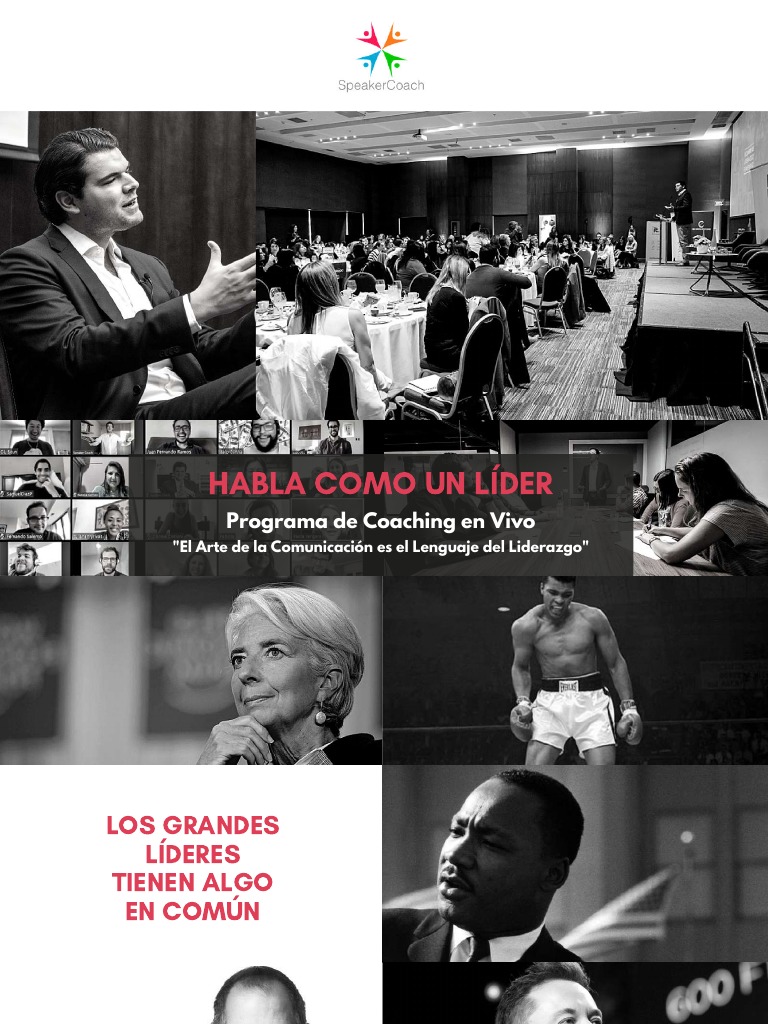 Habla como un Líder: Programa de Coaching | PDF | Liderazgo | Las emociones