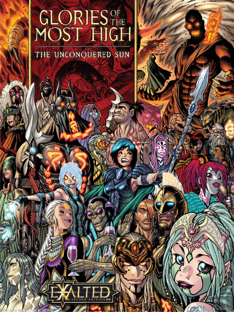 Exalted Glories of The Most High - The Unconquered Sun 2e | PDF | Sun