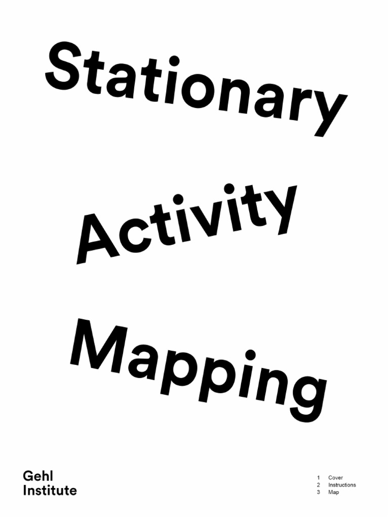 Stationary Activity Mapping | PDF | Map
