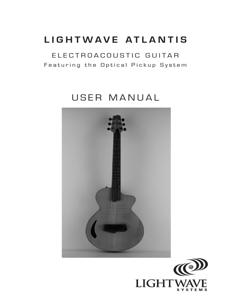 Lightwave Atlantis: User Manual | PDF | Battery Charger | Guitars