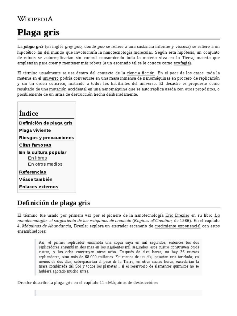 Plaga Gris | PDF | Naturaleza