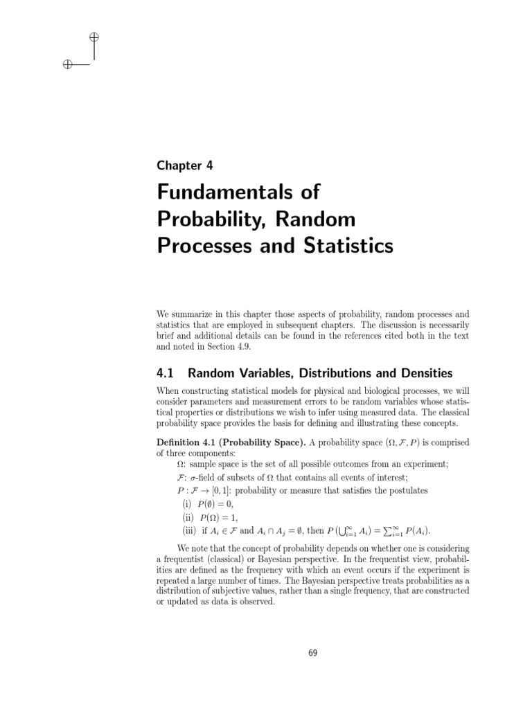 Fundamentals of Probability, Random Processes and Statistics | PDF | Estimator | Probability ...