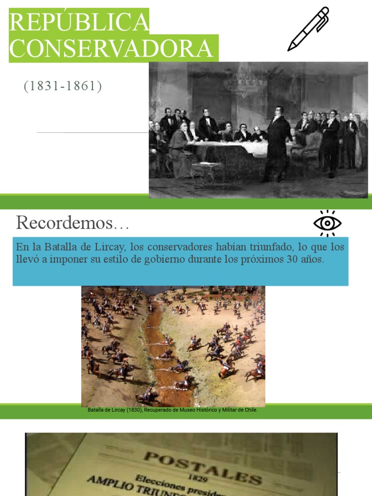 República Conservadora en Chile (1831-1861) | PDF | Gobierno