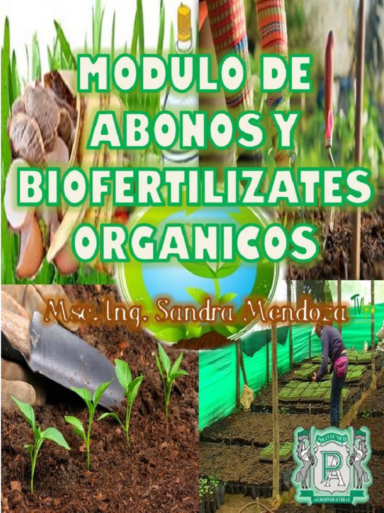 Modulo de Abono, Biofertilizantes Organicos | PDF | Compost | Fertilizante