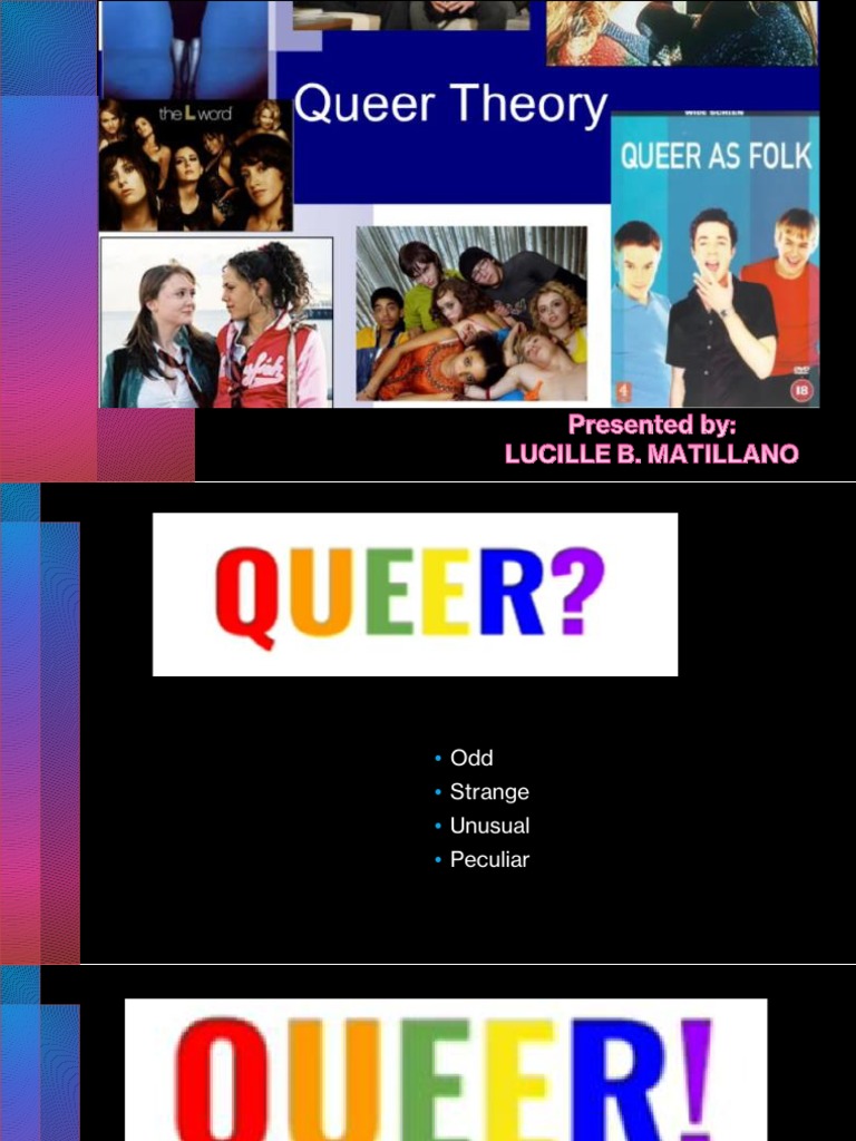Queer Theory PPT Presentation Literary Theory and Criticism | PDF ...