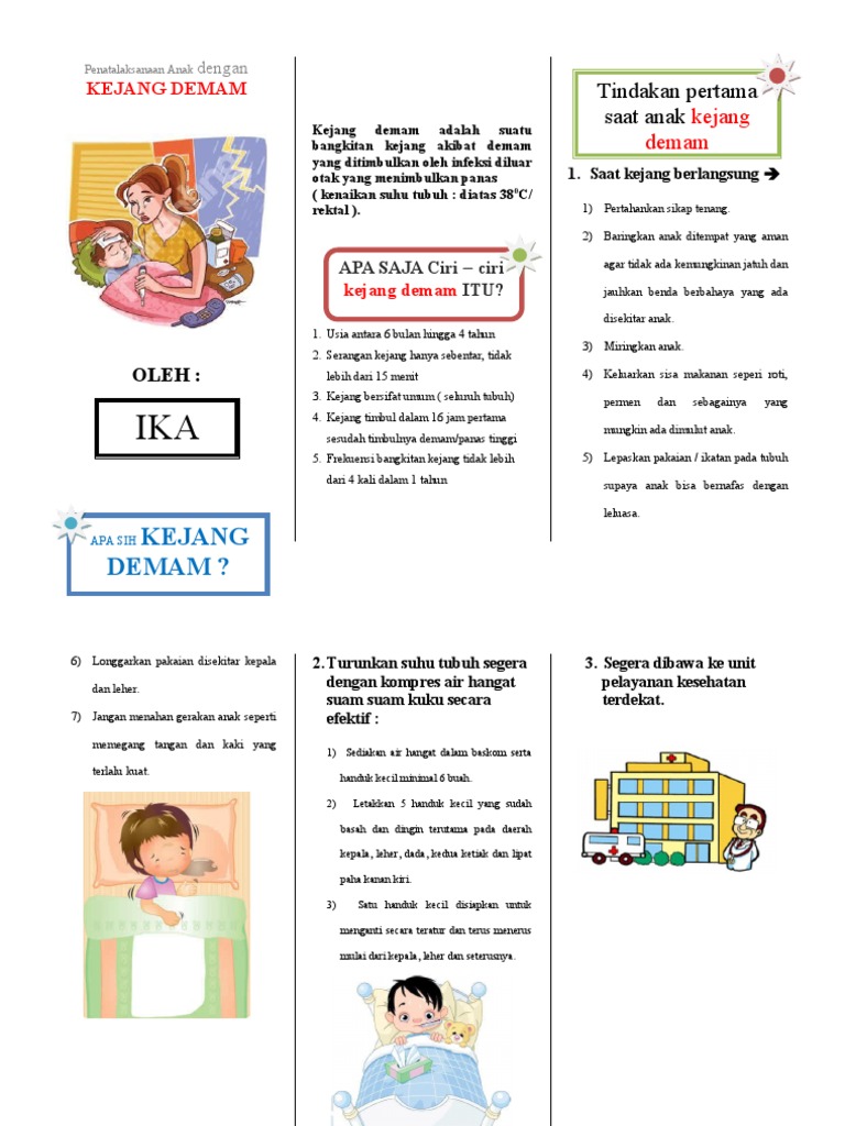 Leaflet Febris Convulsi | PDF