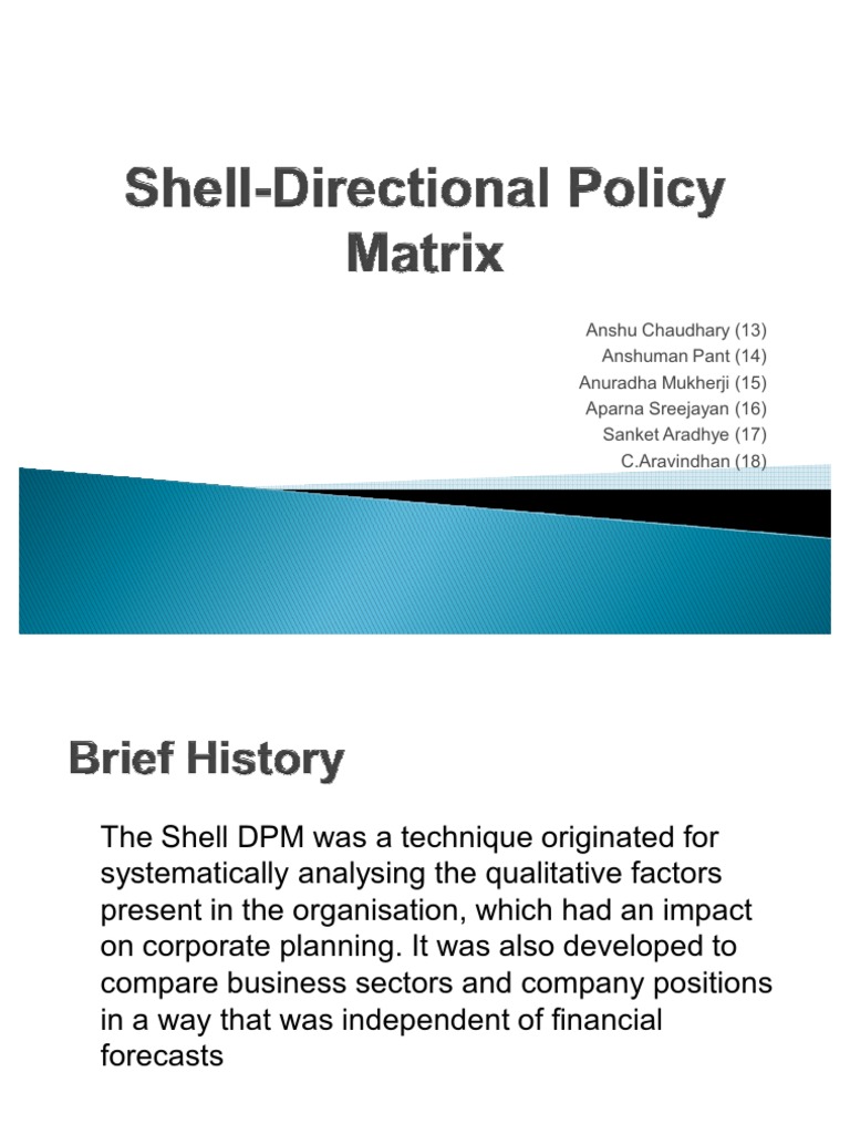 BP A Shell | PDF | Market (Economics) | Leadership