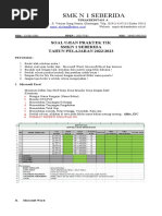 Tugas Praktek Tik Kelas 9 | PDF