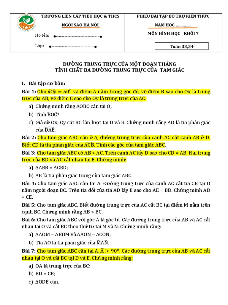 Hinh 7. Tuan 33,34 | PDF