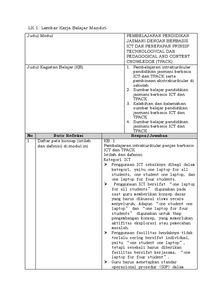 lk-1 mODUL 5 PEMB. PENJAS DENGAN BERBASIS ICT DAN PENERAPAN PRINSIP ...