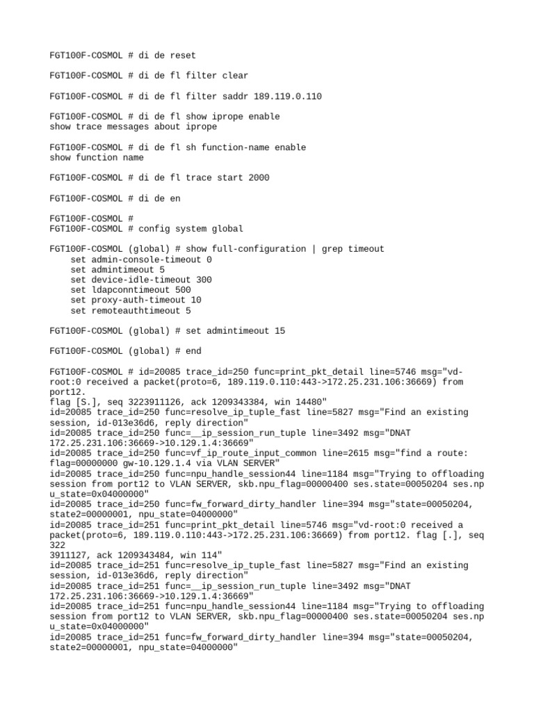 Console Output Cli Console Pdf Transmission Control Protocol Computer Engineering