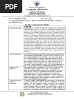 Teaching Internship Learning Task 2 | PDF | Schools | Teachers