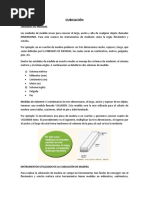 Cómo Cubicar Madera: Guía Práctica | PDF | Volumen | Pie (unidad)