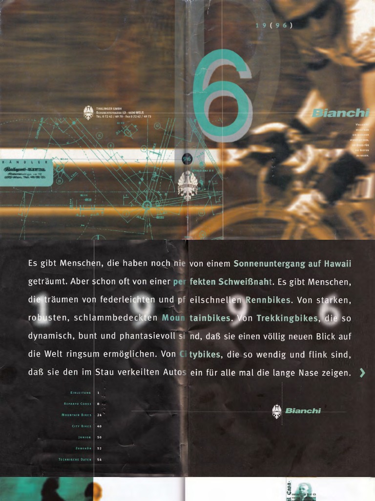 Bianchi Katalog 1996 | PDF