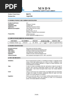 KCL MSDS | PDF | Potassium Chloride | Flammability